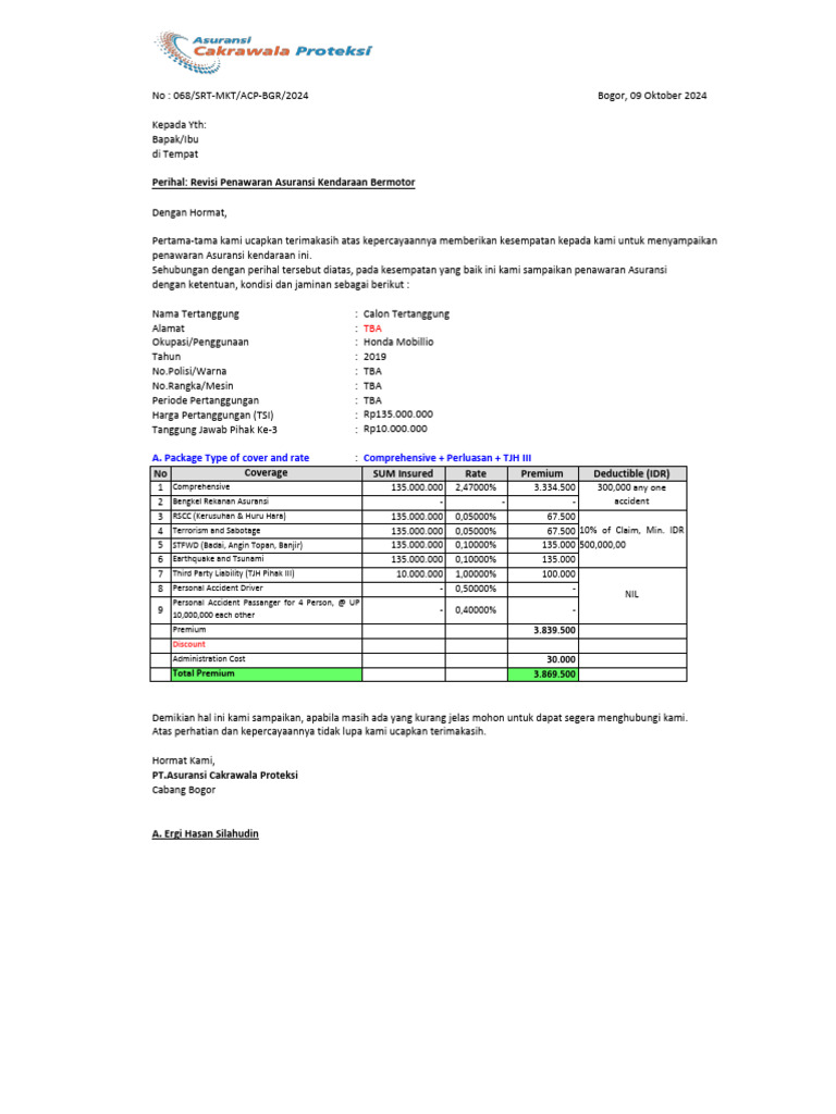 QS Honda Mobillio DD4 2019 | PDF