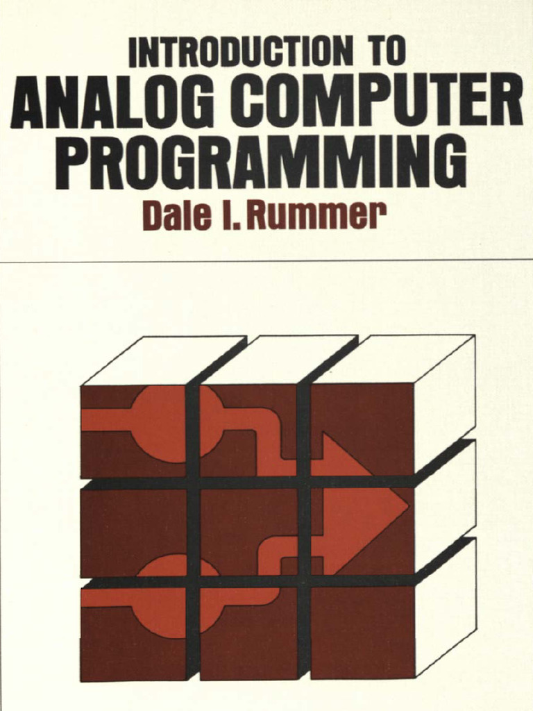 Analog Computer Programming - Dale Rummer | PDF