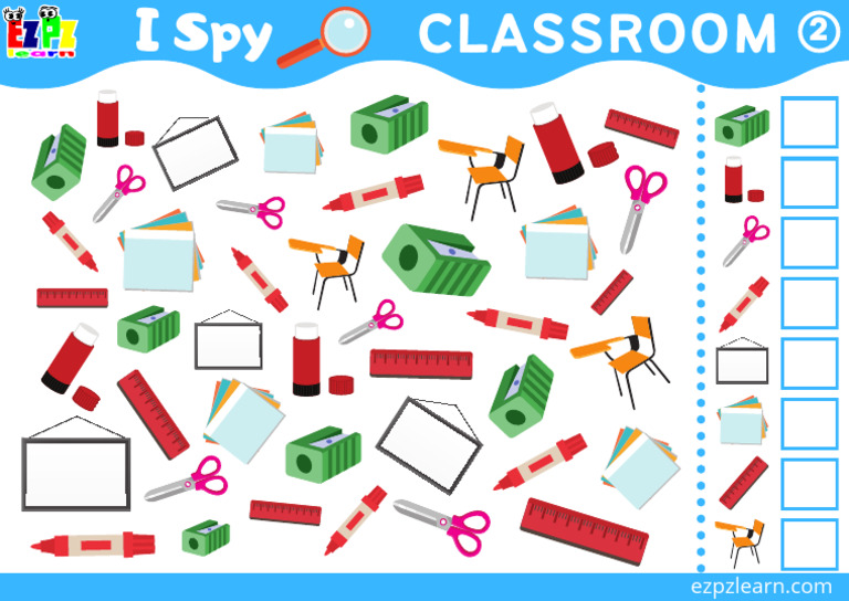 Classroom2 PDF I Spy | PDF