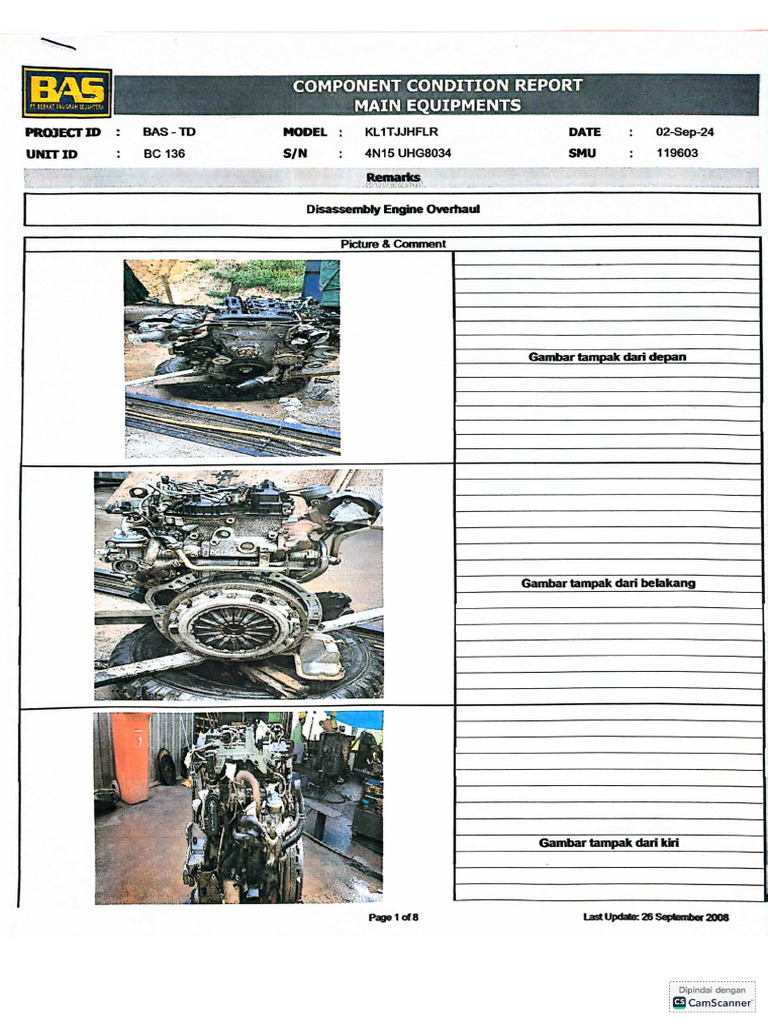 CCR BC136 Component Engine | PDF