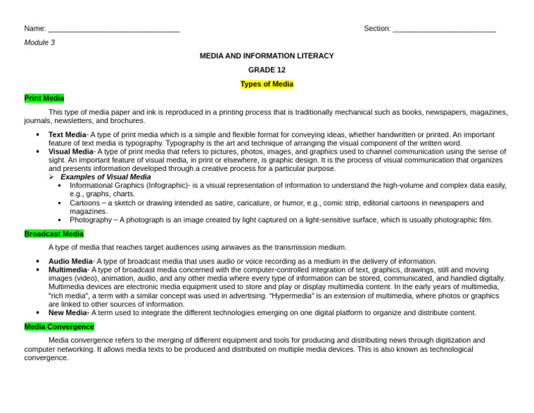 MODULE-3-MIL-HANDOUT | PDF