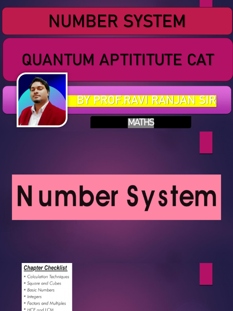 QCAT Exam: Number System Methods | PDF
