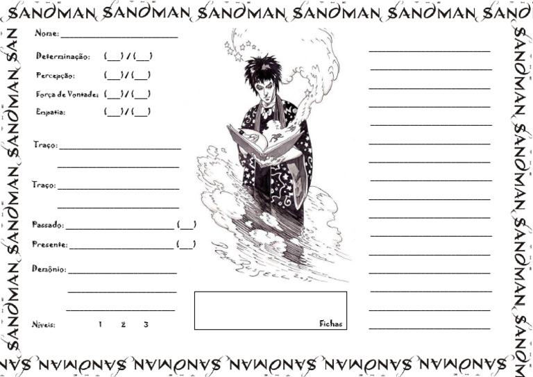 Sandman Ficha Dust Devils | PDF