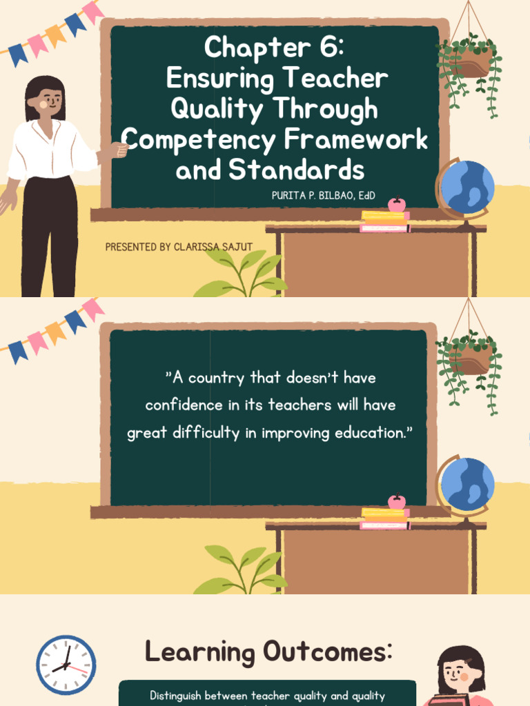 Teacher Quality and Competency Standards | PDF | Teachers | Career & Growth