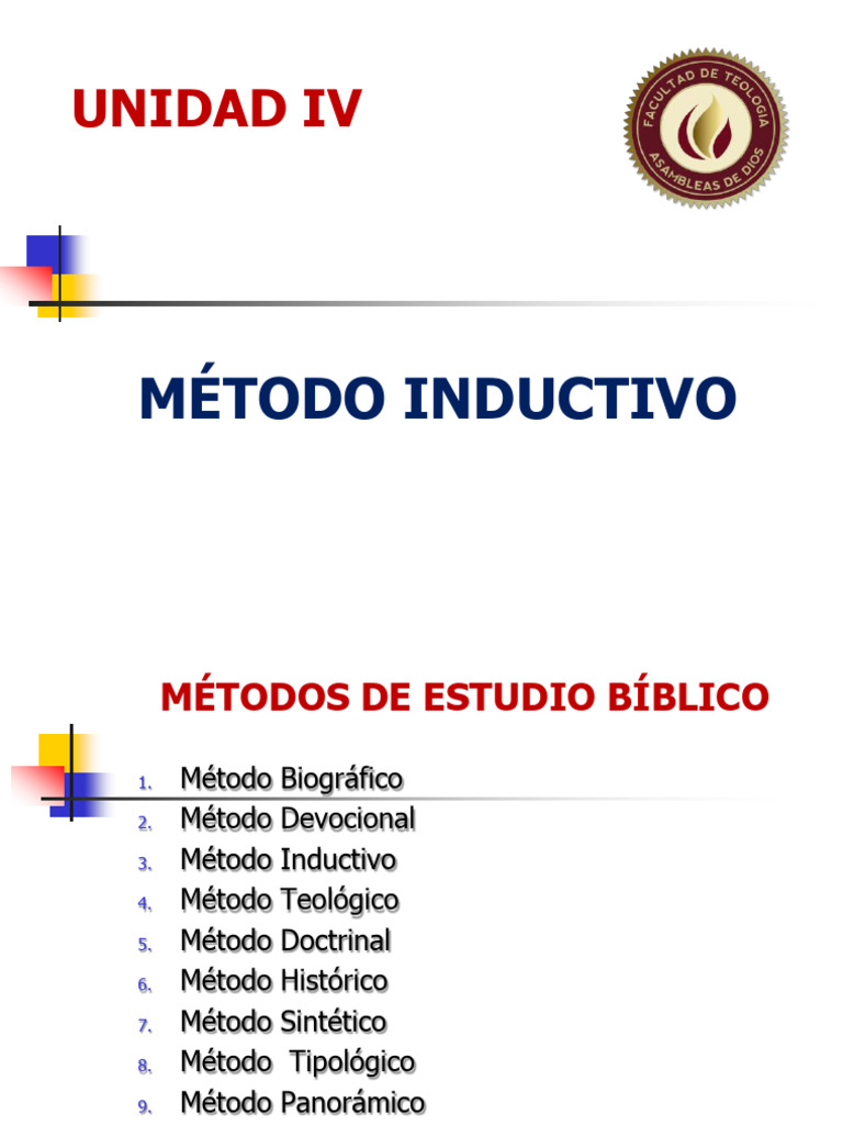 Unidad Iv - Método Inductivo | PDF
