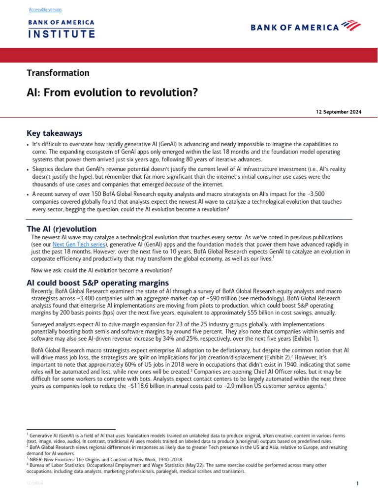 Ai Evolution To Revolution Pdf