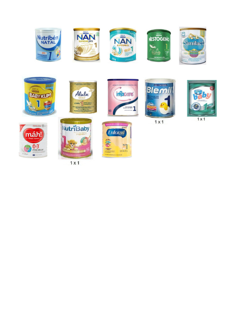 Formulas Lacteas | PDF