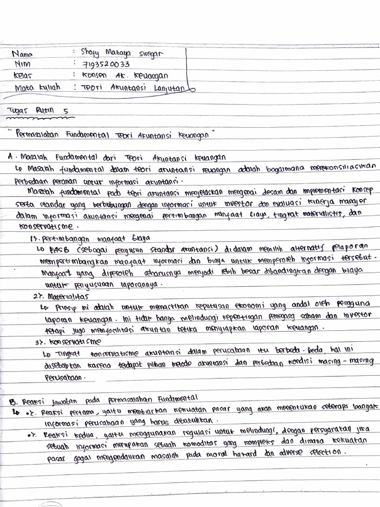 TR5 Tal Shofy Mazaya Siregar | PDF