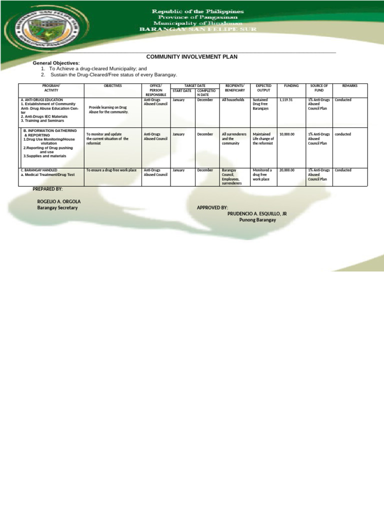SFS Cip Plan 2024 | PDF