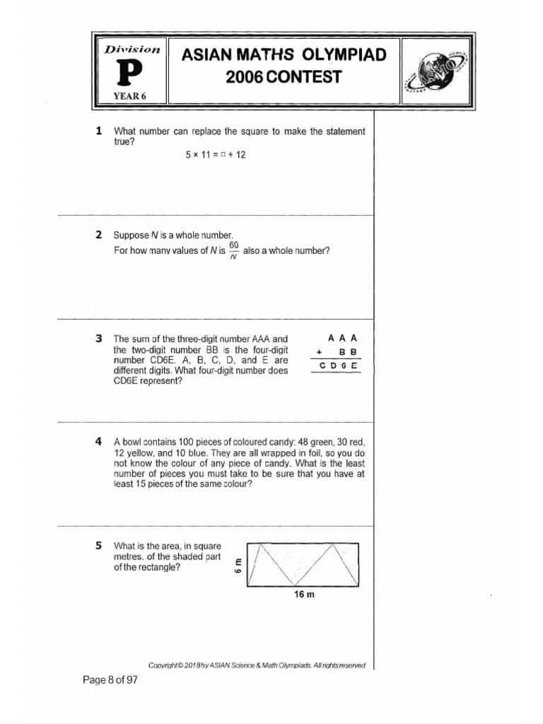 Y6 | PDF