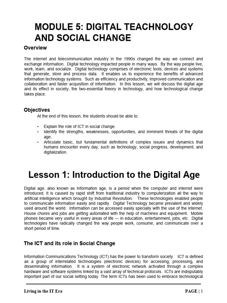 Module 5pdf | PDF