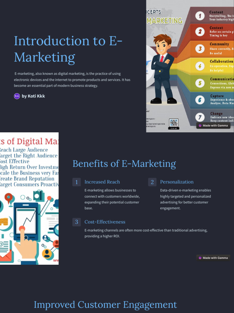 Introduction To E Marketing | PDF