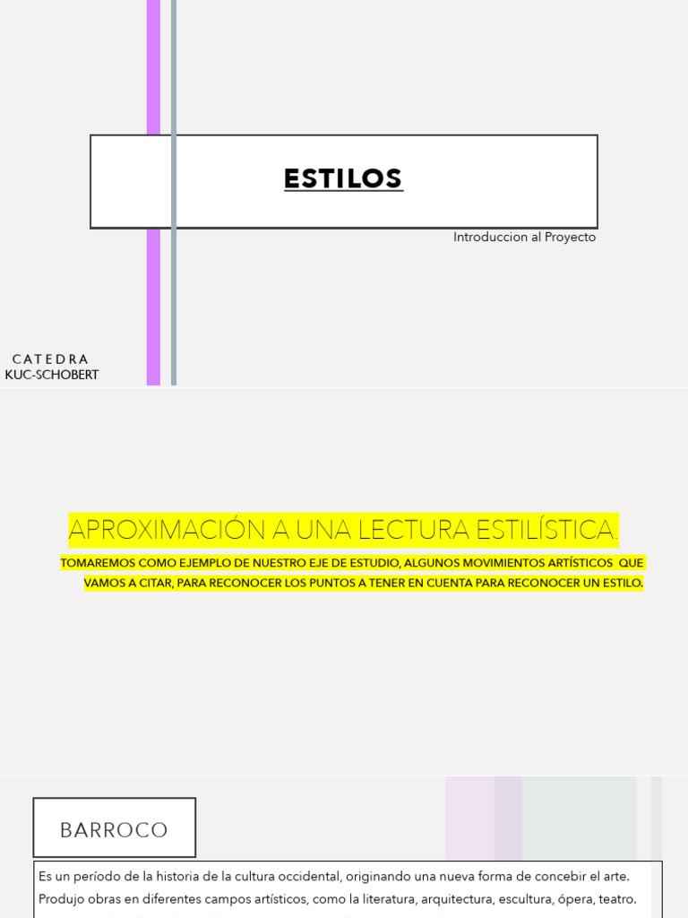 estilos | PDF