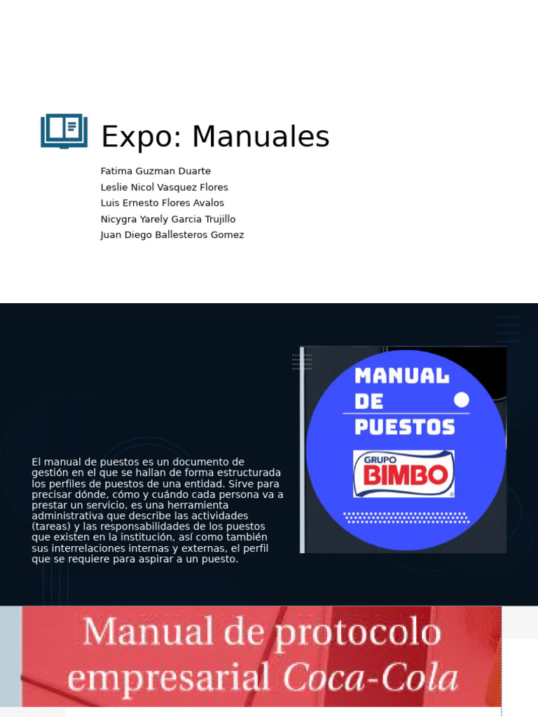 Expo Manuales | PDF