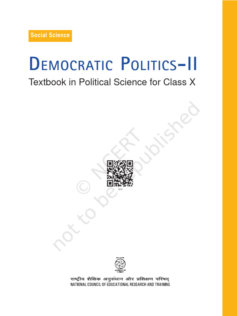 2.class X Democratic Politics - II @CivilServices - UPSC | PDF