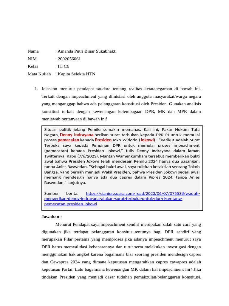 UAS KAPSEL HTN | PDF