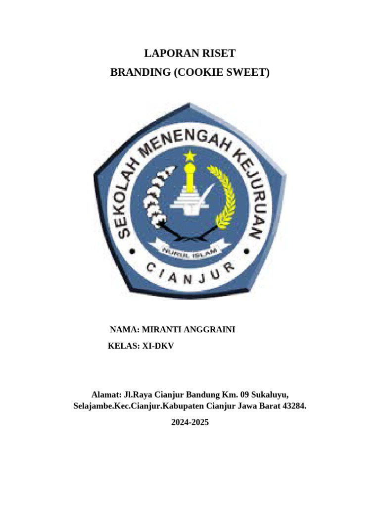 LAPORAN RISET Ranti | PDF