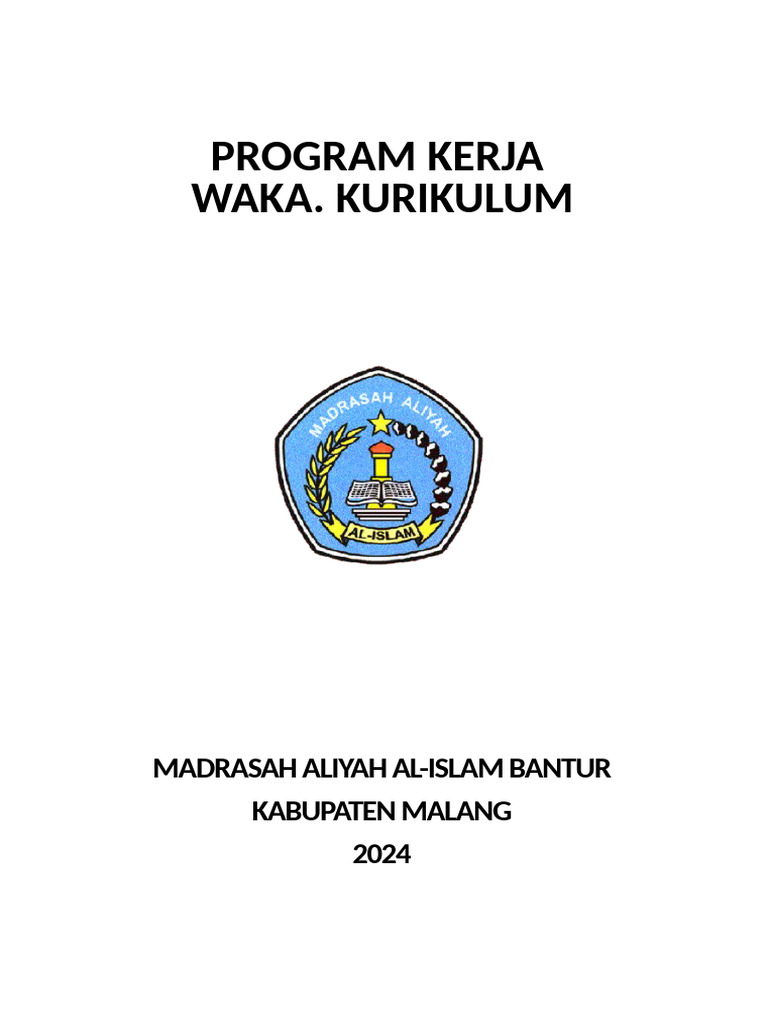 Program Kurikulum | PDF