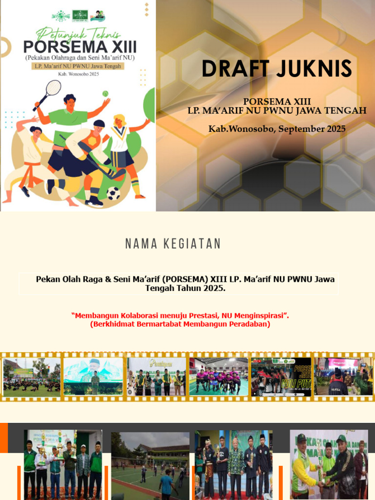 Paparan Draft Porsema XII 2025 | PDF