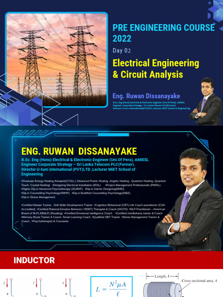 1st Order Circuits | PDF