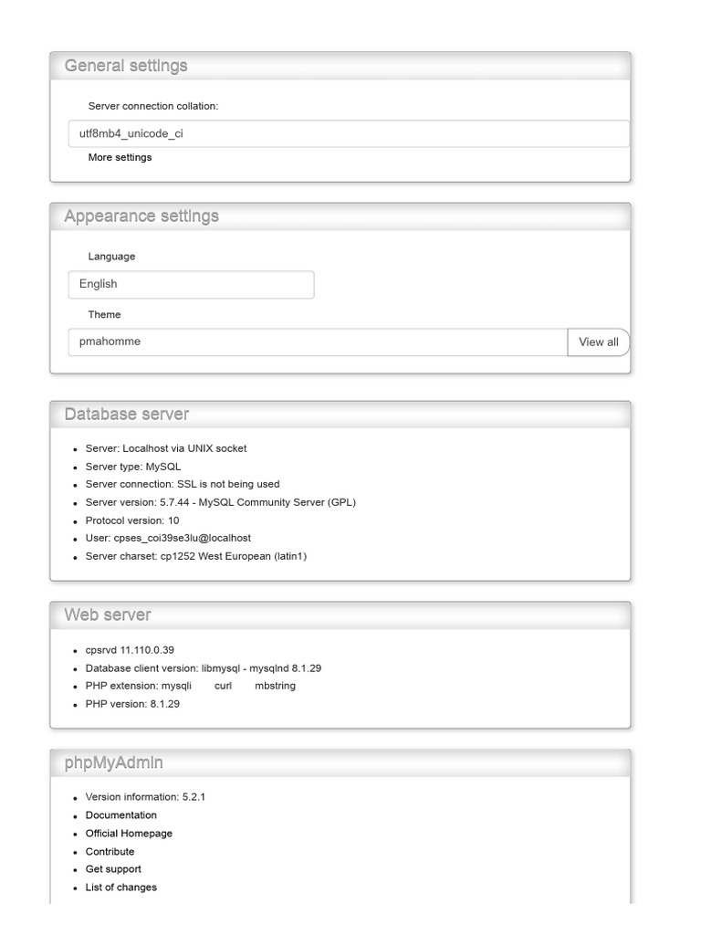 General Settings | PDF