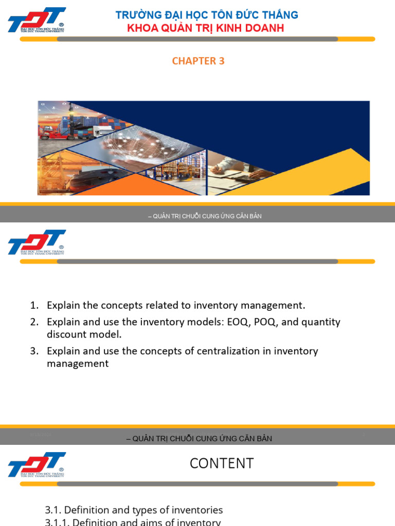 Chapter3 - Inventory Management | PDF