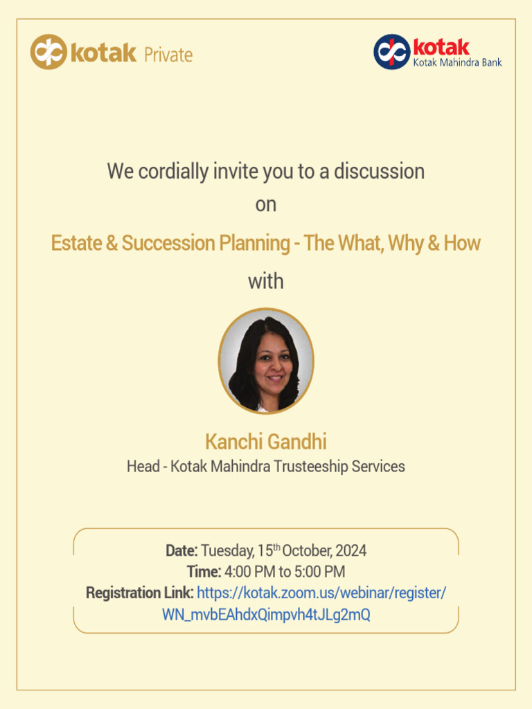 Estate Planning Webinar Invite | PDF