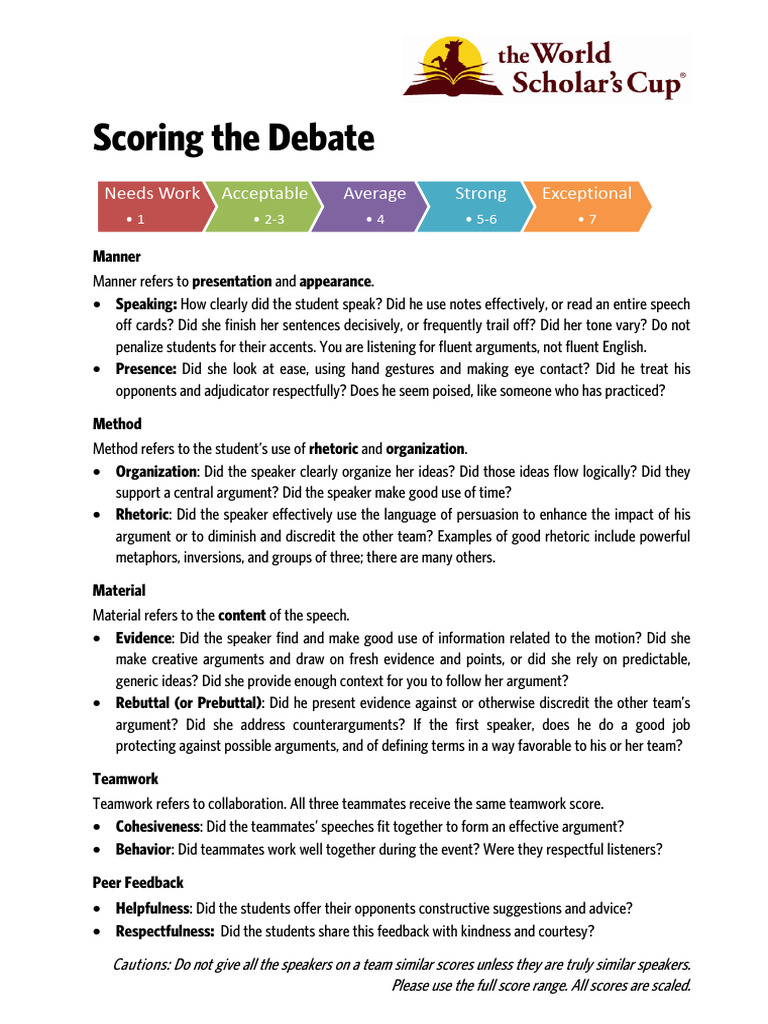 Debate - Packet Students | PDF