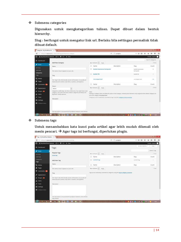 Modul Pelatihan WordPress 5 | PDF