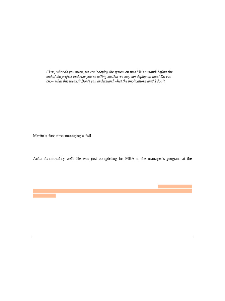 EVM Case Analysis | PDF