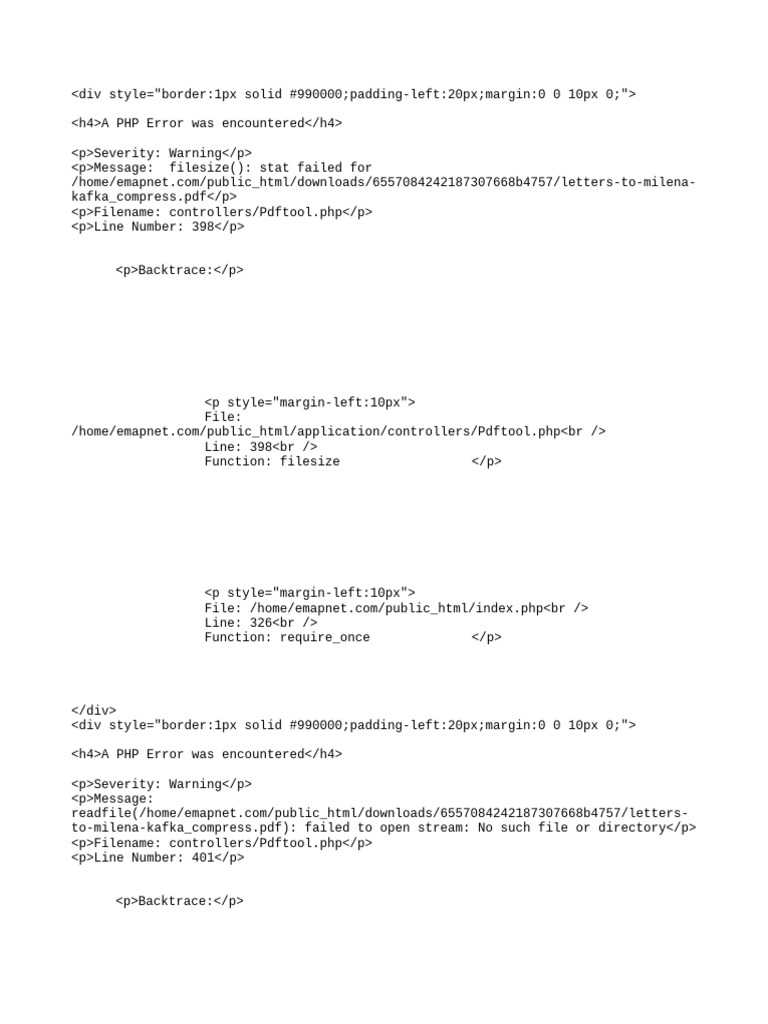 Letters To Milena Kafka - Compress | PDF