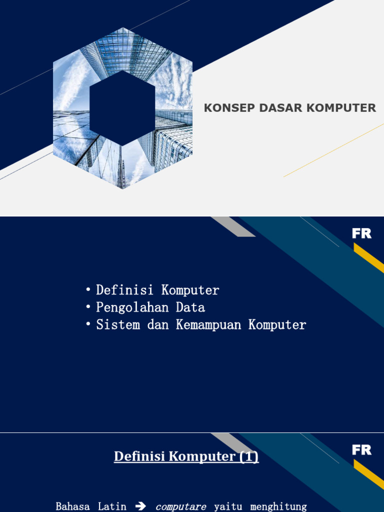 Konsep Dasar Komputer | PDF