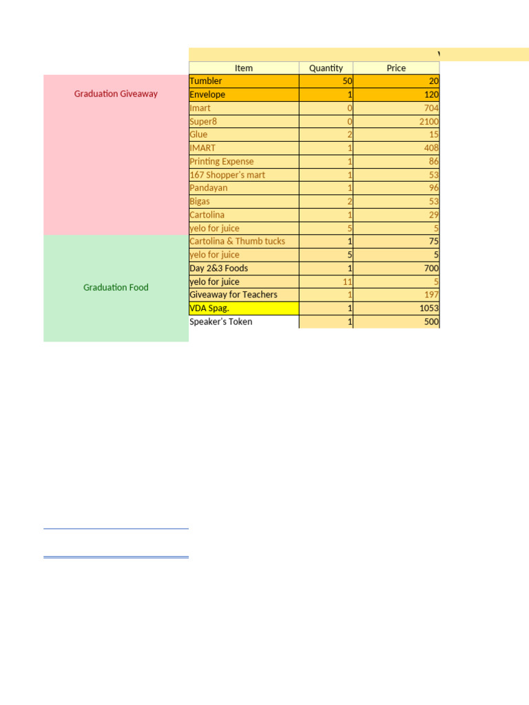 VBS 2024 Excel | PDF