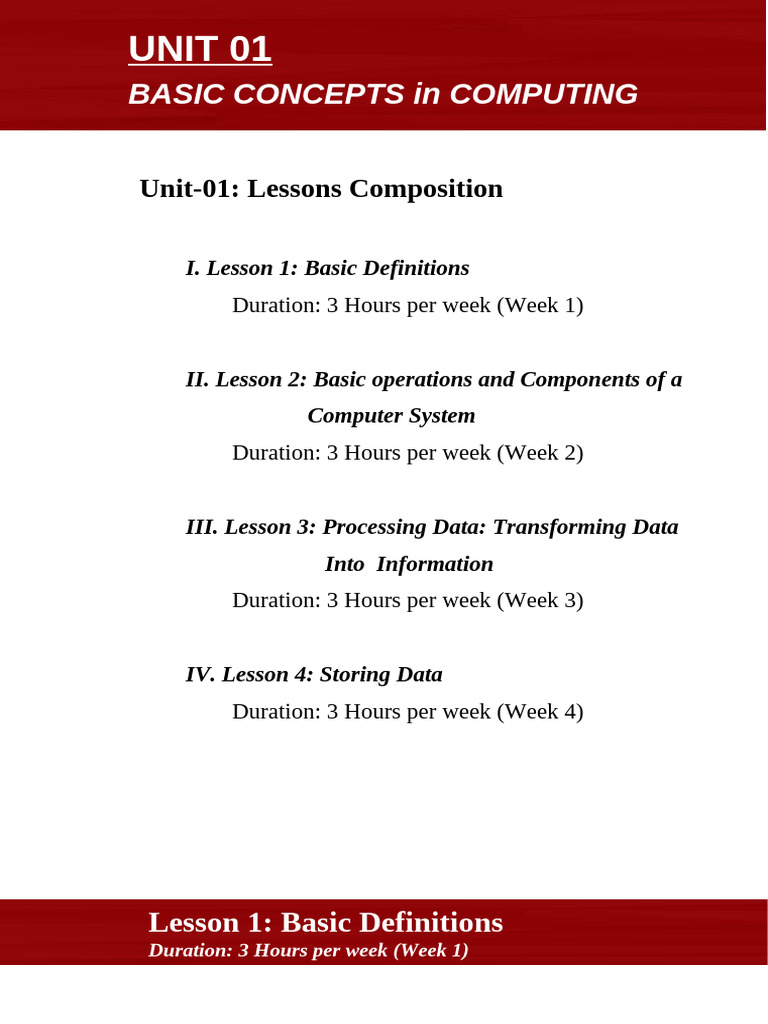 IT102 Unit1 Lesson1 Edited-1 | PDF
