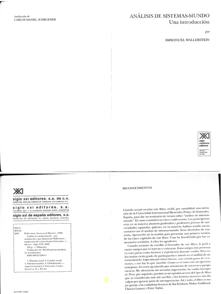 Wallerstein | PDF