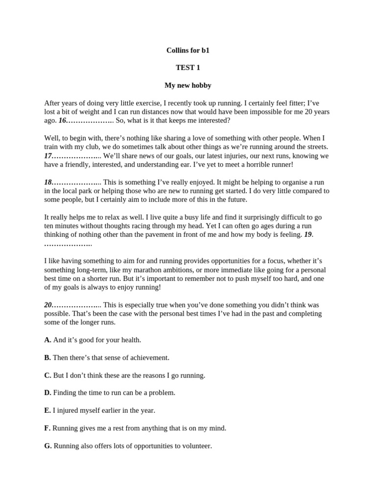 Collins For b1 | PDF