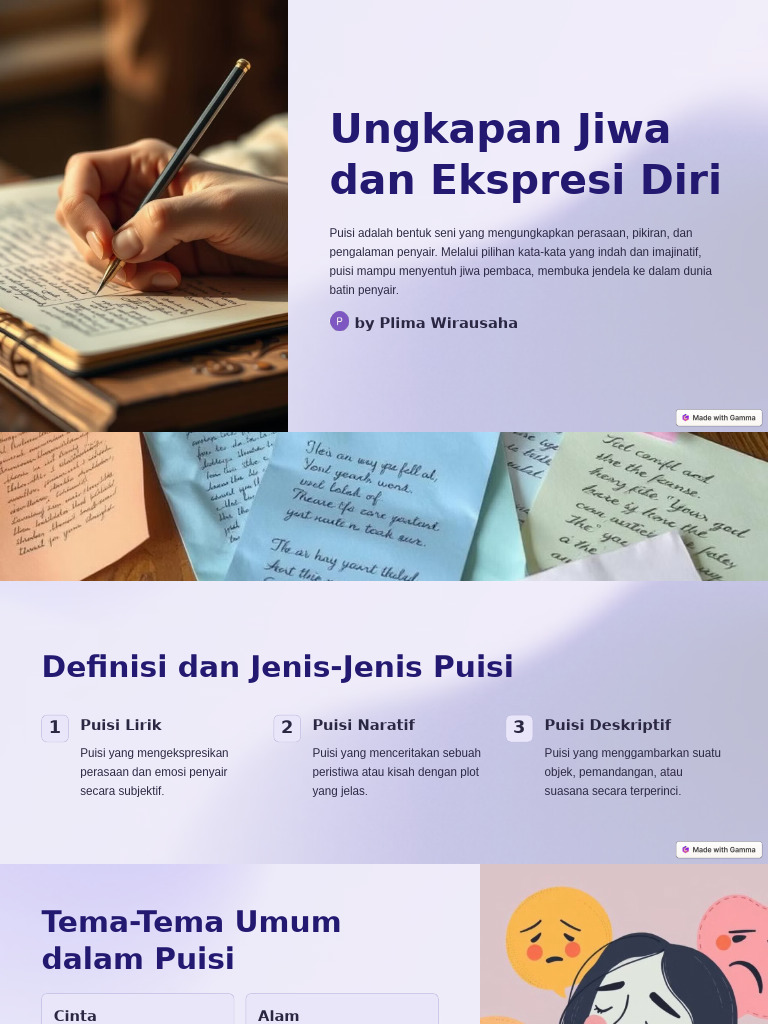 Ungkapan Jiwa Dan Ekspresi Diri | PDF
