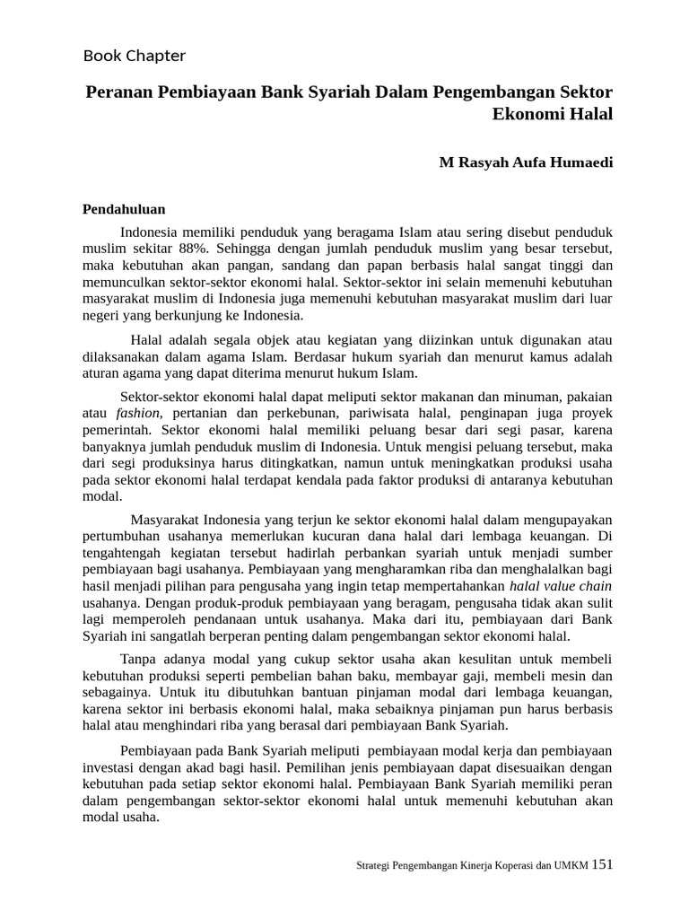 Book Chapter Bank Syariah | PDF