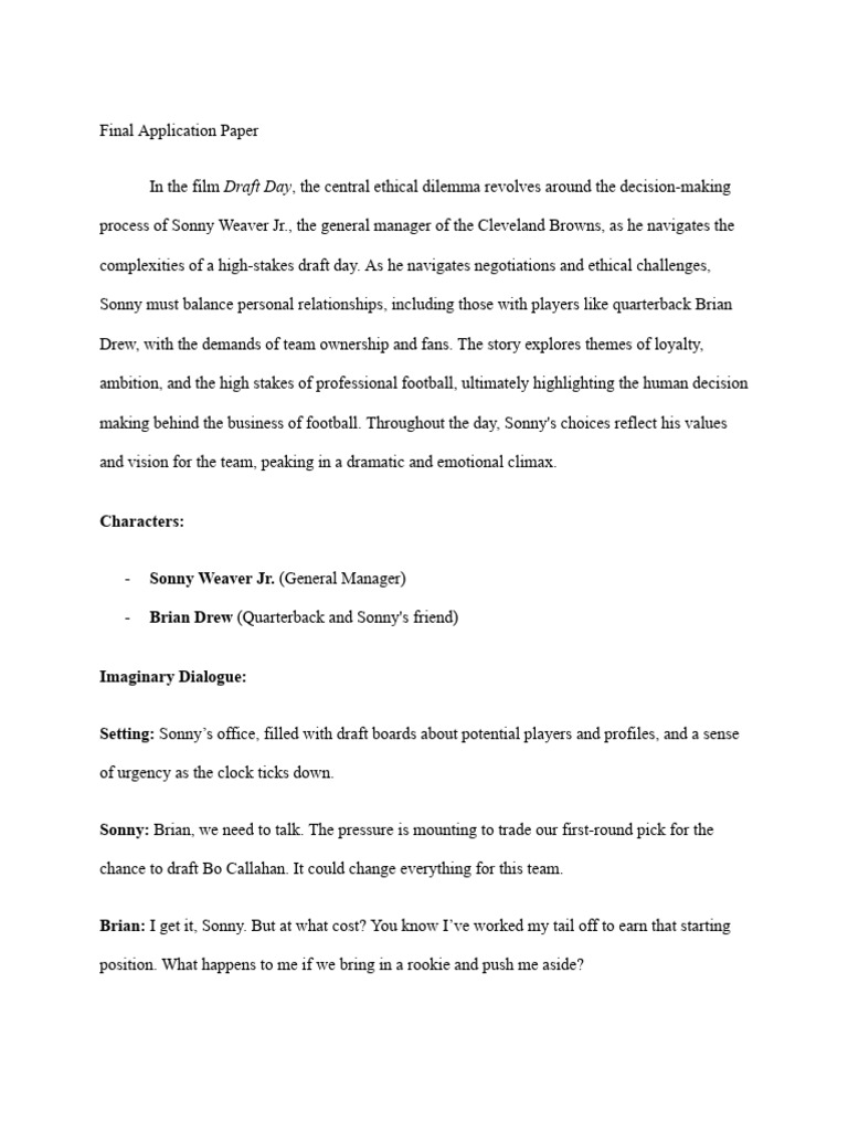 Final Application Paper | PDF