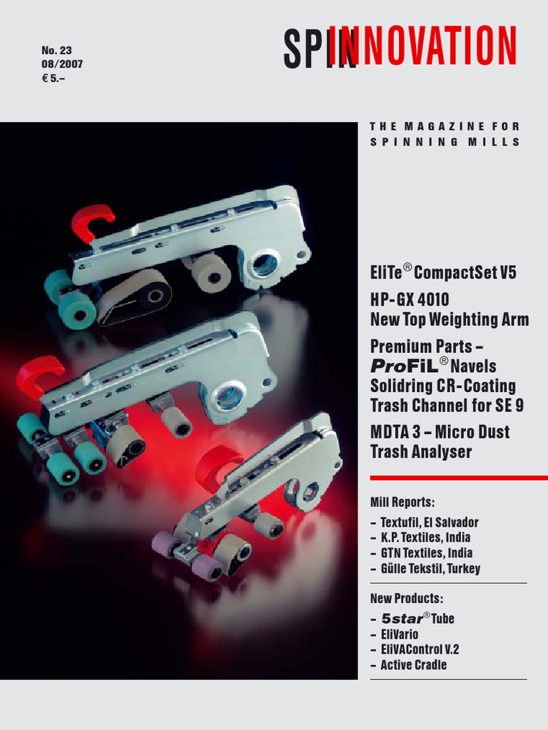 Spinnovation 023 | PDF | Spinning (Textiles) | Yarn