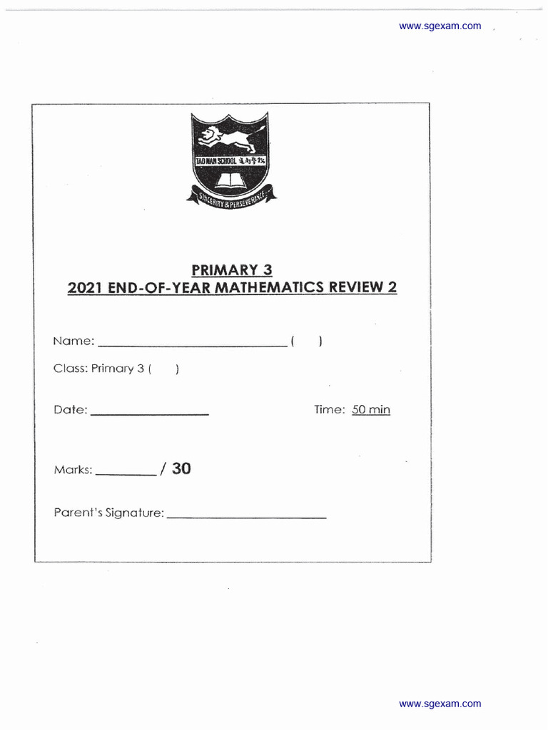 Maths Paper 4 Pdf