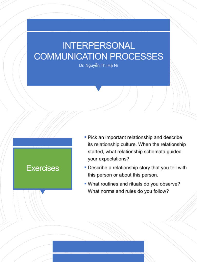 S6 Interpersonal Communication | PDF