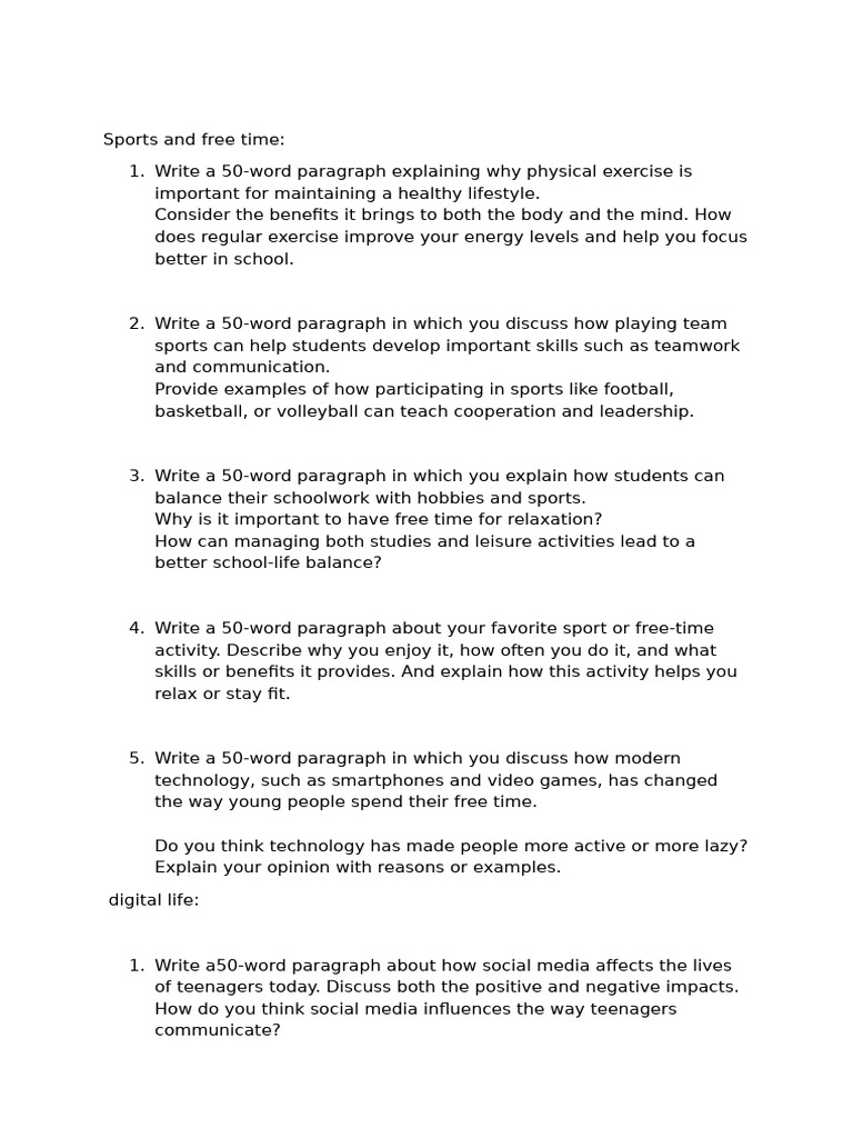 Grade9-Writing Test | PDF