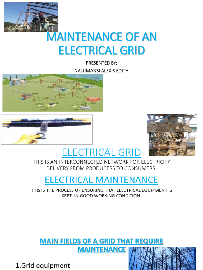Electrical grid maintenance | PDF