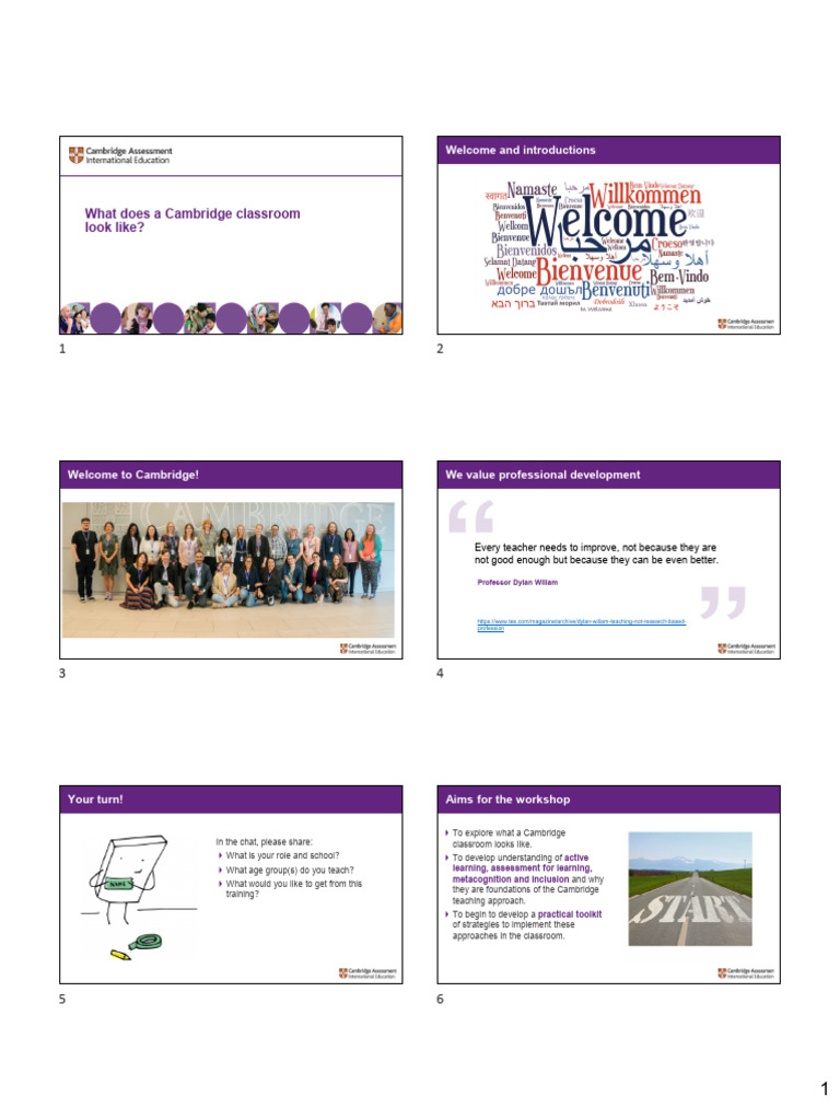 WACL Slides Handout | PDF