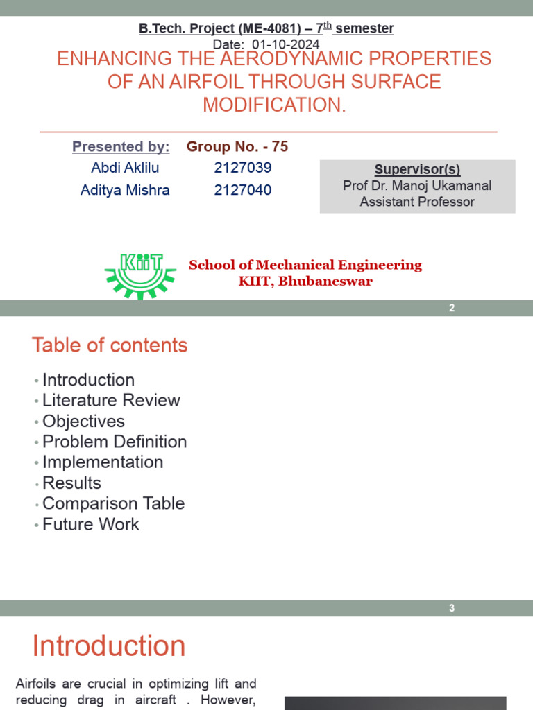 BTech Project Presentation - 1 | PDF