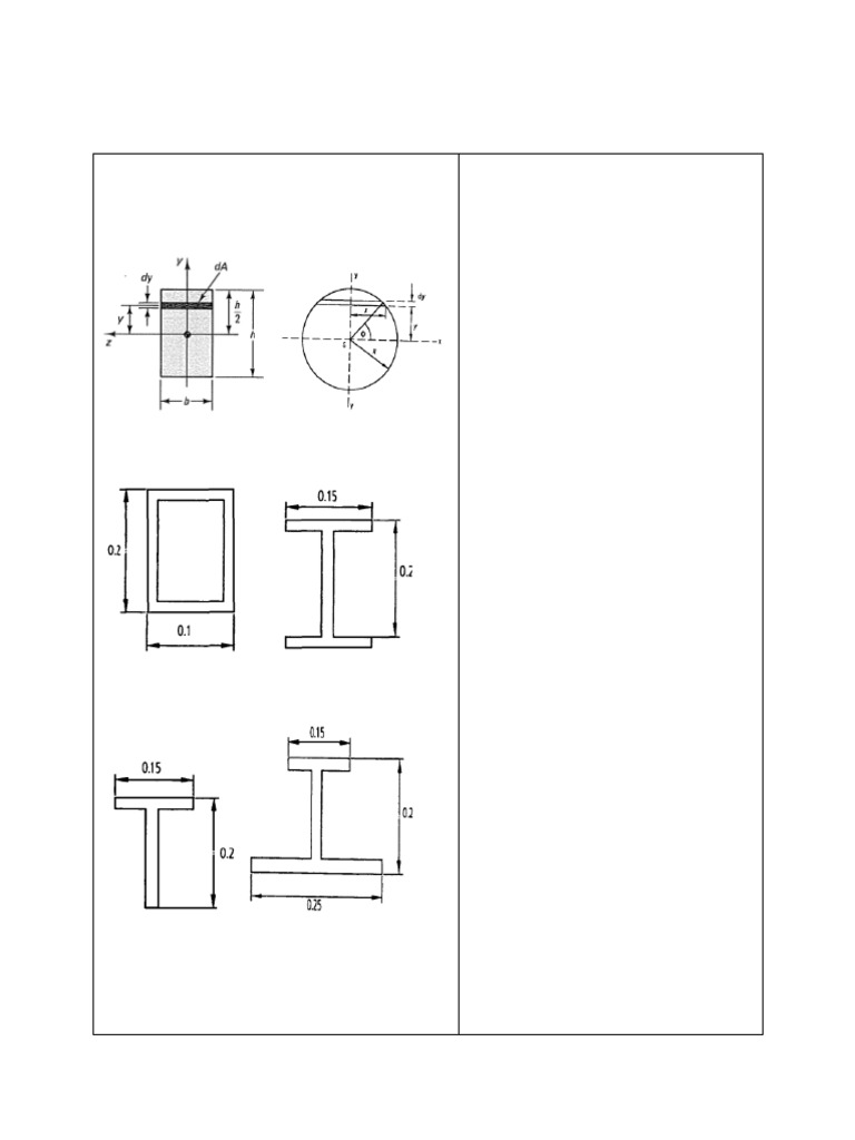 Tutorial No. 5-Longitudinal Stresses in Beams | PDF | Bending | Science & Mathematics