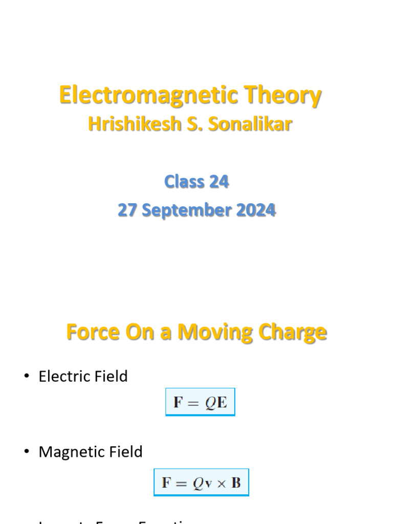 Class 24 | PDF