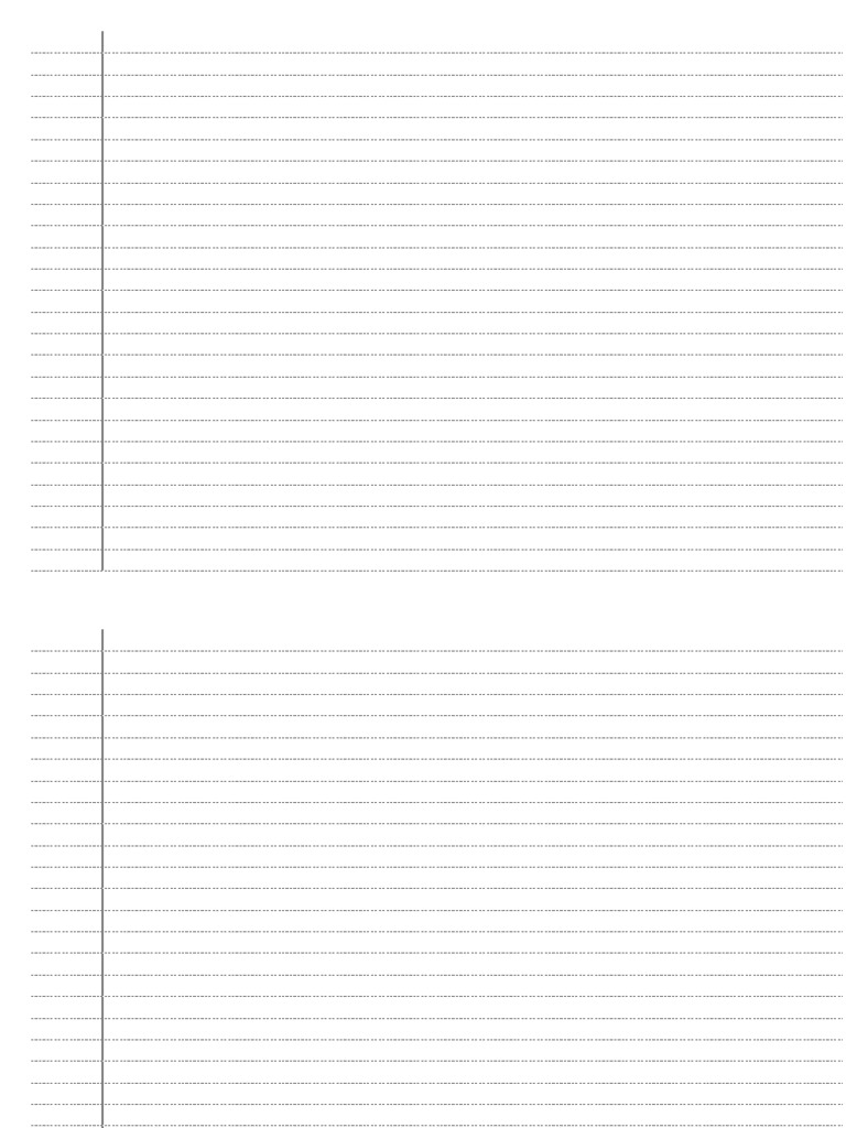 A4 가로 줄노트 | PDF