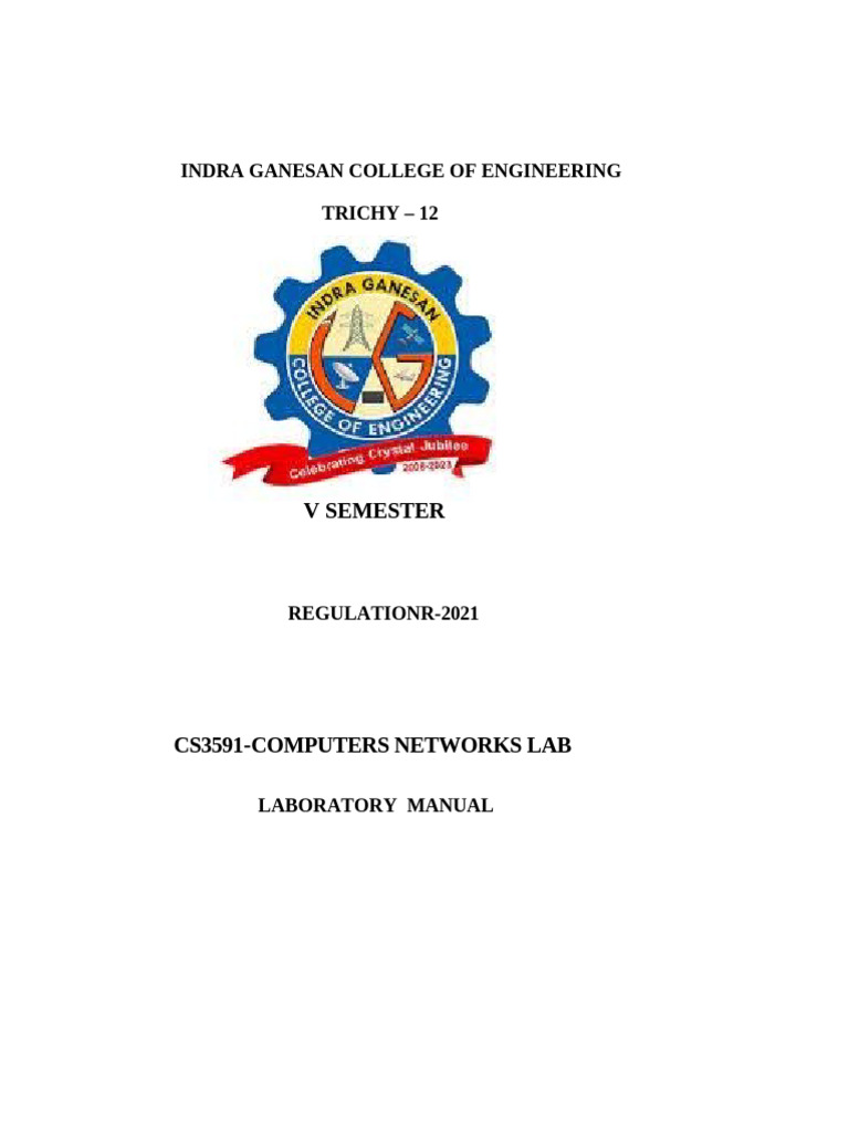 V Cse Cs3591 CN Labmanual | PDF